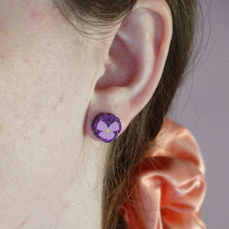 Australia Earring | Acrylic Stud Earrings – KIN & PAR PTY LTD