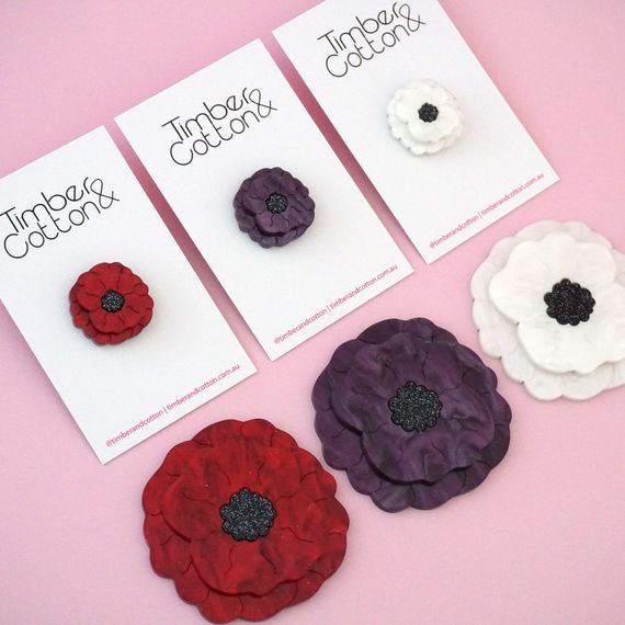 Poppy Pin | Poppy Brooch